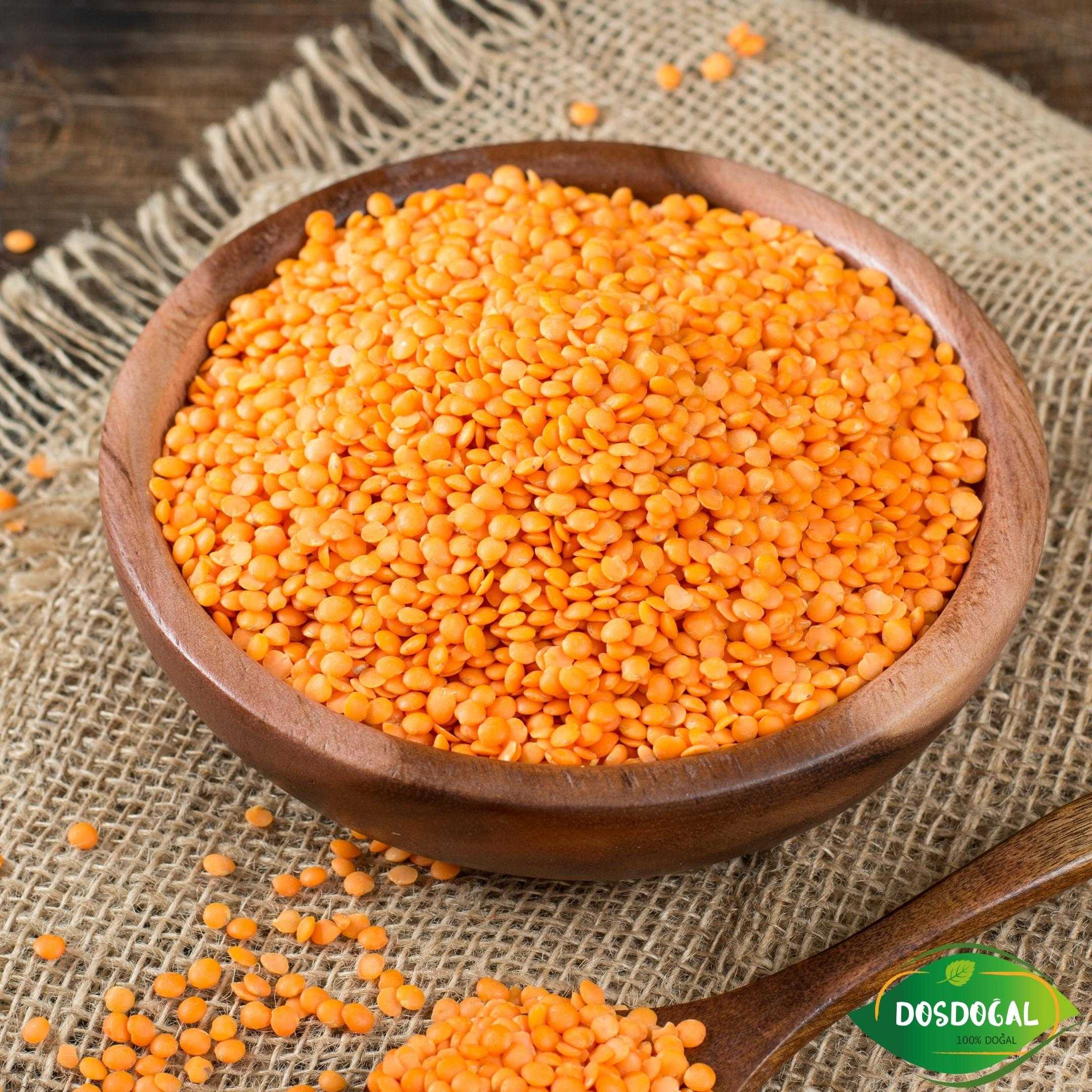 Doğal Yerli Kırmızı Mercimek - dosdogal.com